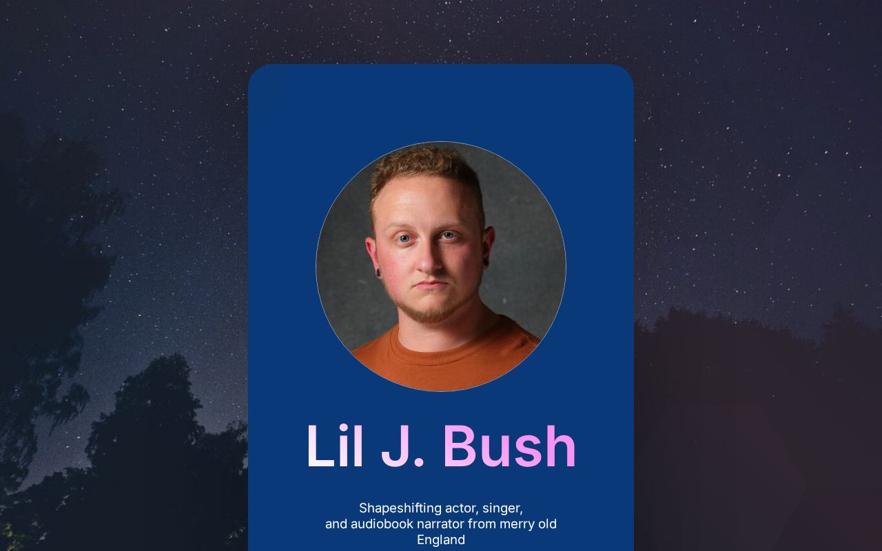 Lil J. Bush Actor